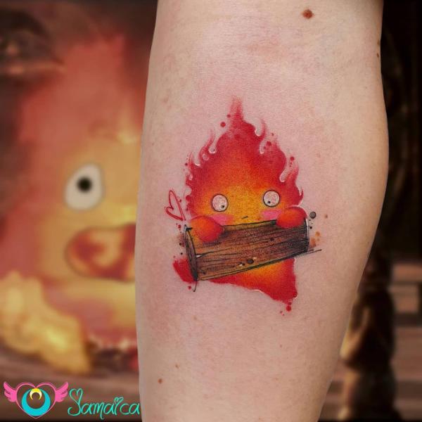 65 Calcifer Tattoo Ideas: Design and Meaning – Good Art Design