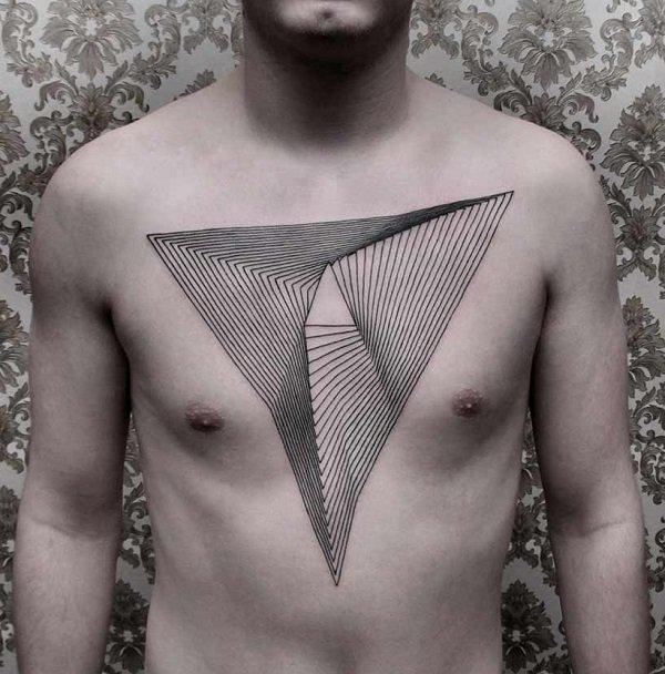 100 Nice and Creative Chest Tattoo Ideas - Good Art Design