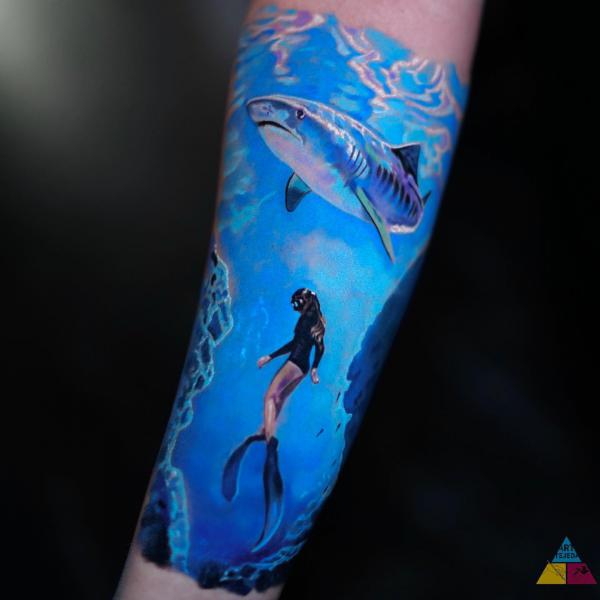 100 Inspiring Shark Tattoos with Meaning – Good Art Design