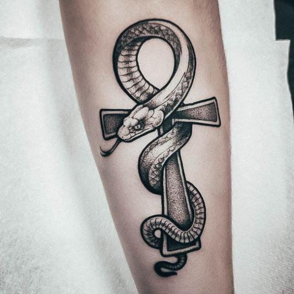70 Ankh Tattoos: Modern Take on an Ancient Symbol - Good Art Design