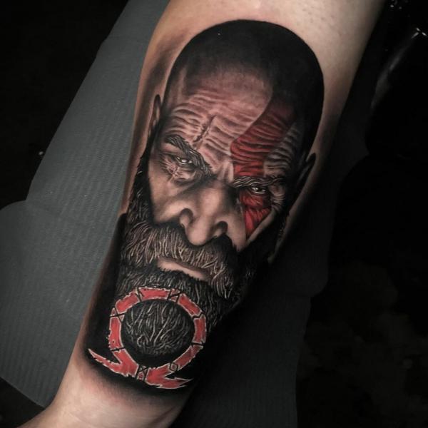 Kratos Tattoos: Unleash the Power of the God of War – Good Art Design