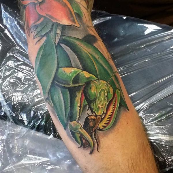 50 praying mantis tattoos: Meaning and Designs – Good Art Design